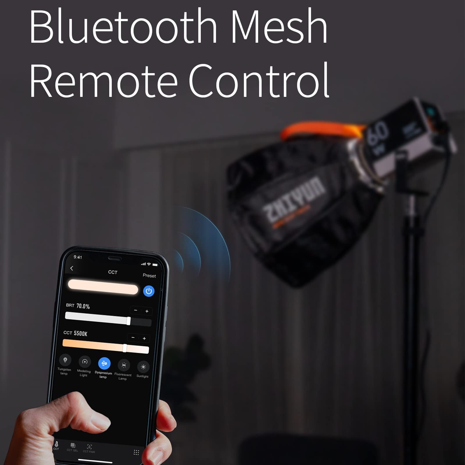 Bingua.com - Zhiyun Molus G60 Combo 60W LED Video Light CCT 2700K ...