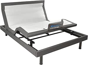 Amazon.com: MAXXPRIME Wall Hugger Adjustable Bed Frame with Okin Motor ...
