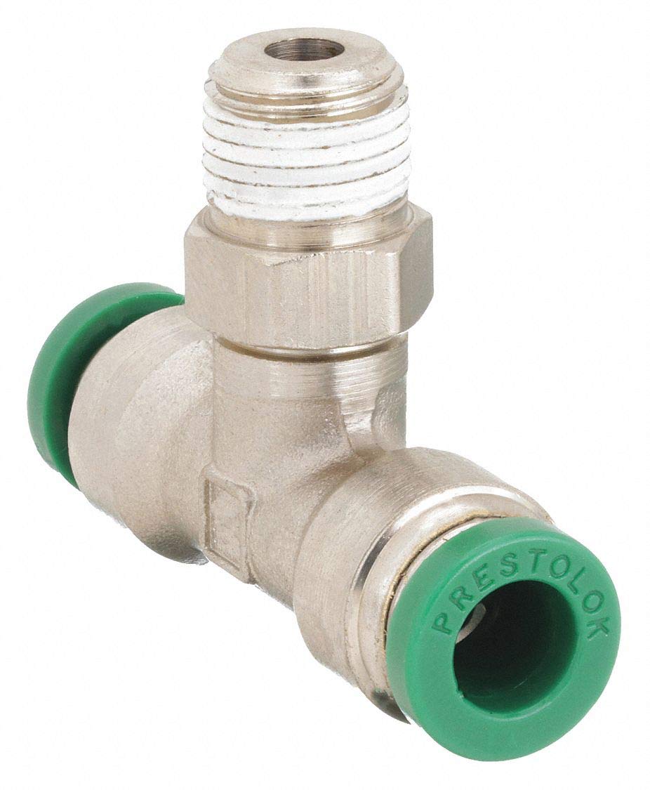 Parker Hannifin W169PLP-4-6 Prestolok PLP Nickel Plated Brass Male ...