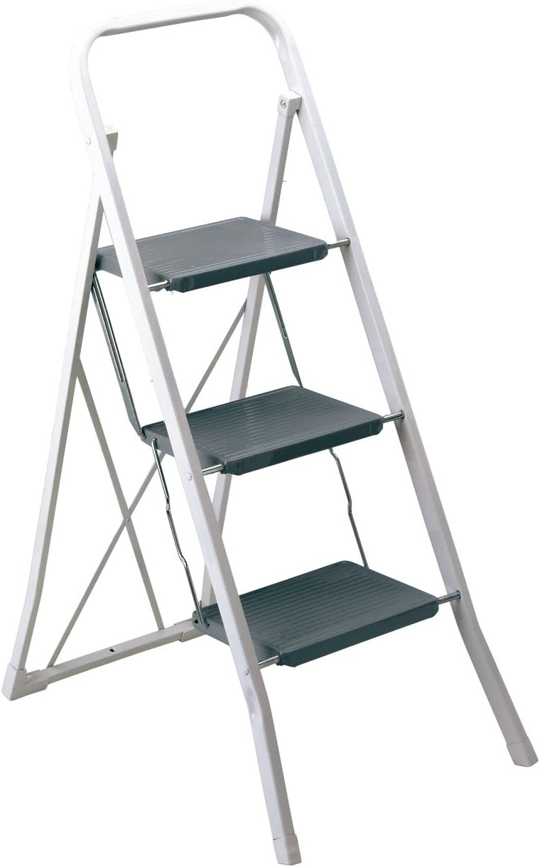 Amazon.com: Rayen 0136 Stepping Ladder 3 Steps Folding: Kitchen & Dining