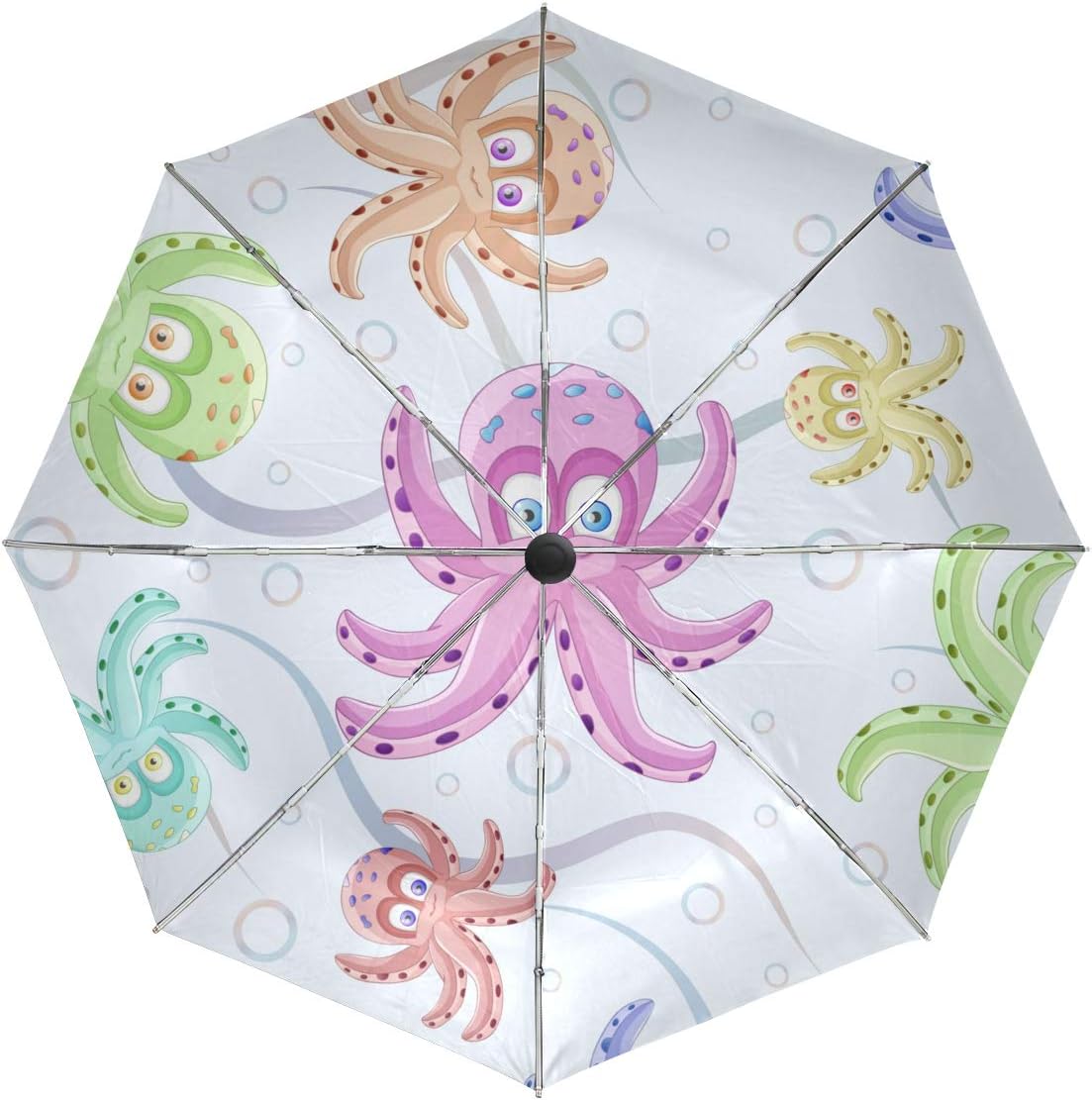 DEZIRO Octopus Pattern Outdoor?Umbrella?auto open Windproof Waterproof ...