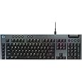 Amazon.com: Logitech G915 X Wired Mechanical Gaming Keyboard, Double ...