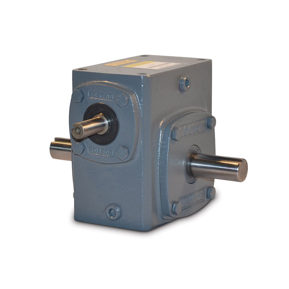 Boston Gear 73260KH Right Angle Gearbox, Solid Shaft Input, Left and ...