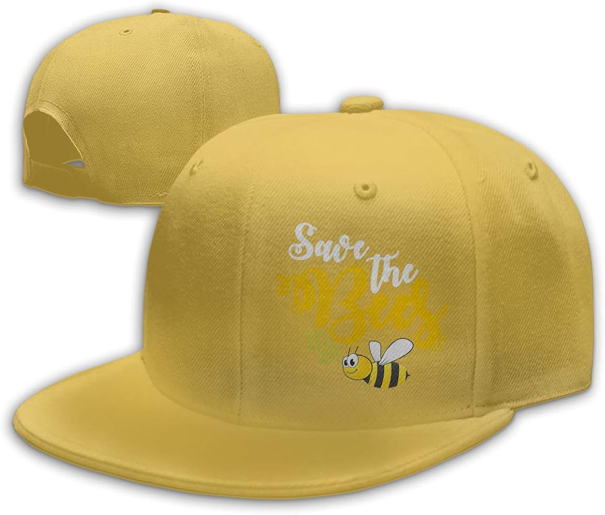 Safe The Bees Men/Women Fashion Adjustable Baseball Cap Snapback ...
