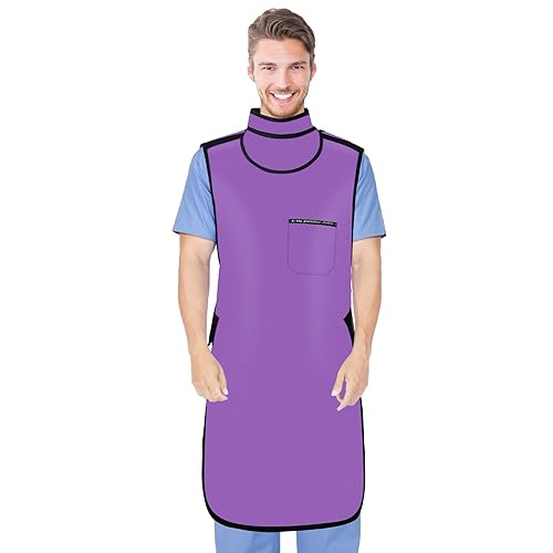 LVCHEN Lead Apron for X-Rays - 0.5mmPb Lead Apron with Thyroid Shield ...