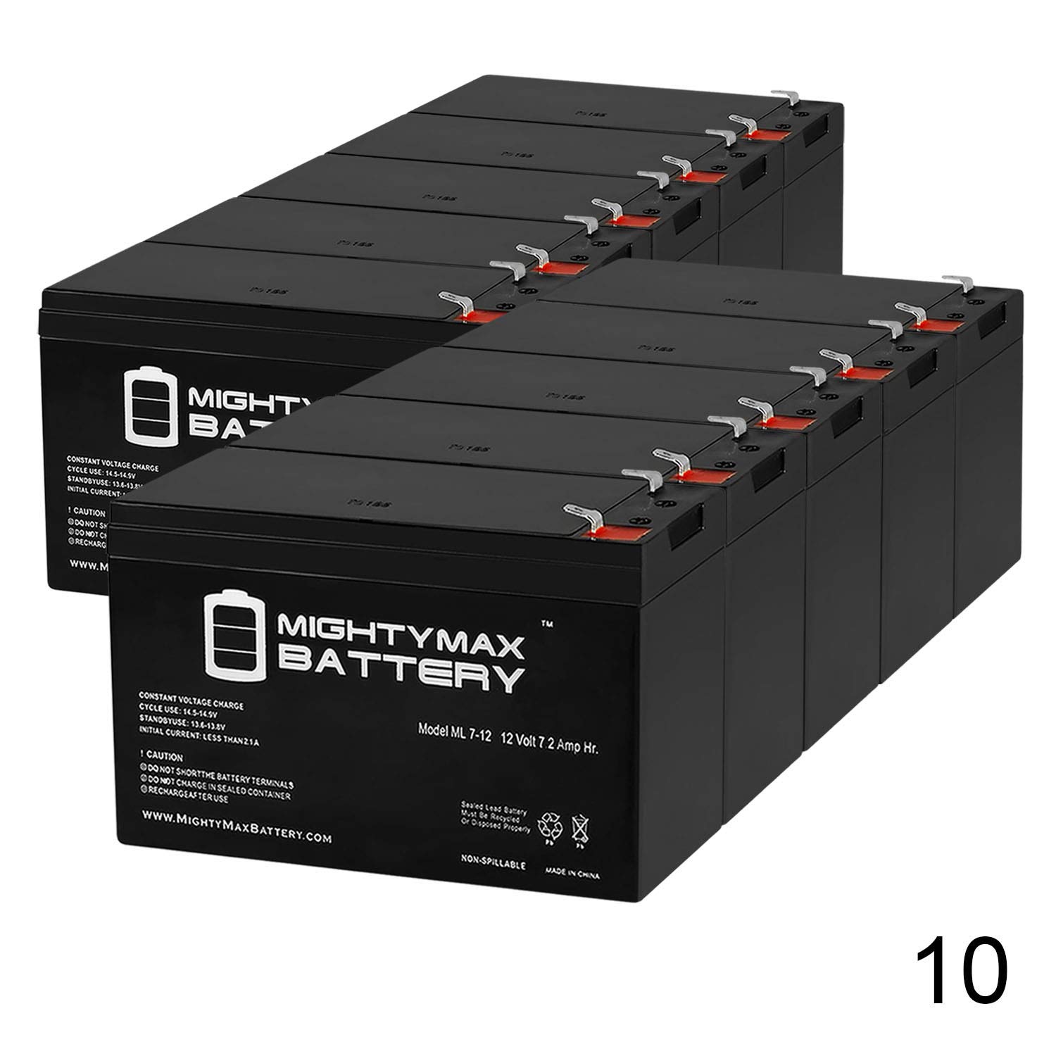 Amazon.com: Mighty Max Battery 12V 7.2AH SLA Battery for Altronix AL175ULX - 10 Pack Brand ...