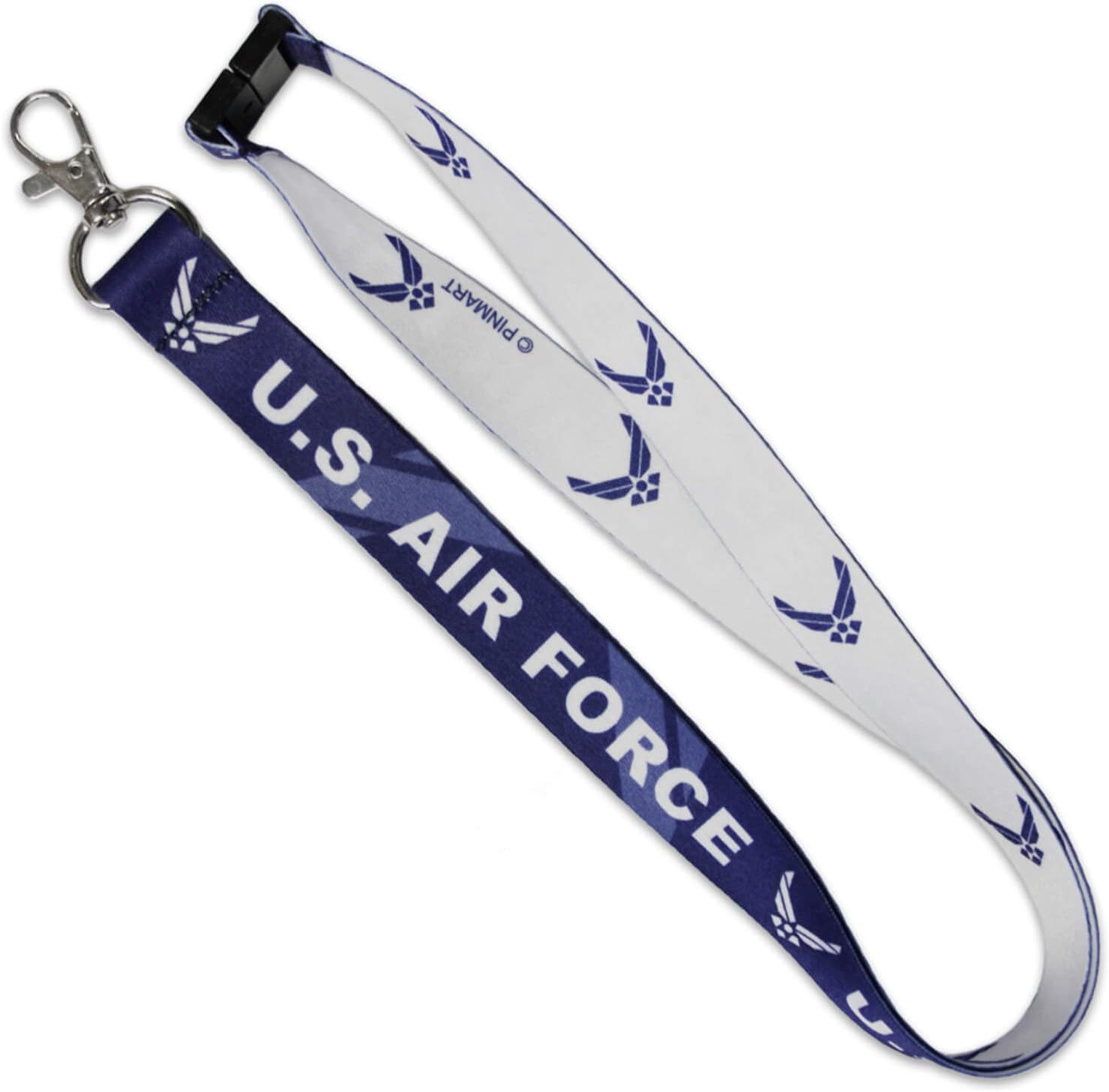 Amazon.com: PinMart's U.S. Air Force Military USAF Wings Lanyard w ...