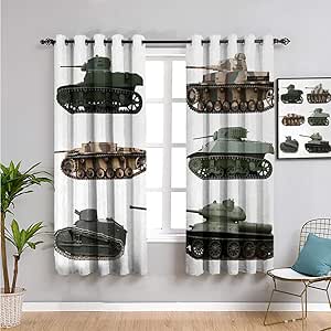 Military Fabric Curtain, Curtains 72 inch Length Second World war ...