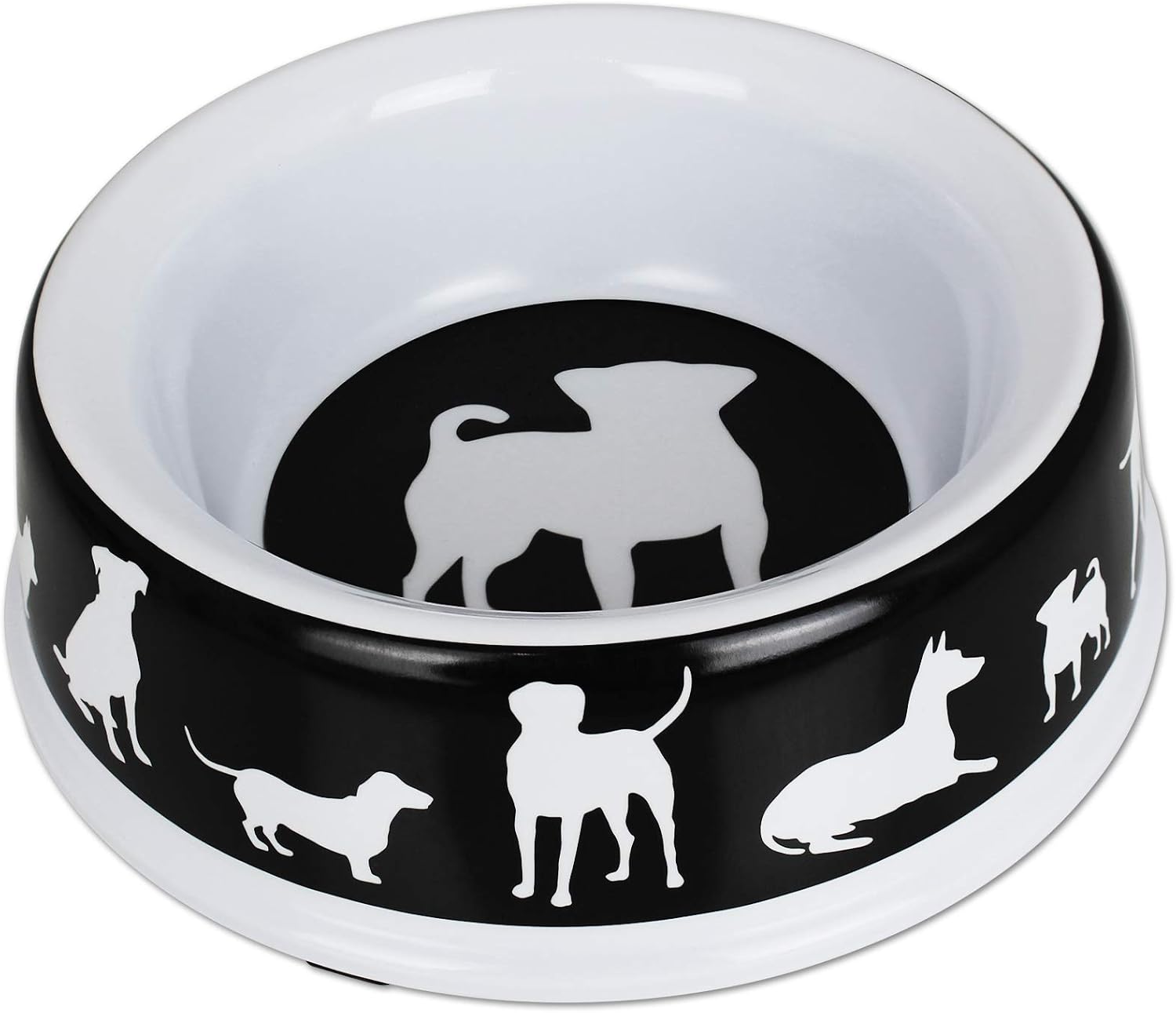 TW24 Hundenapf Melamin1500ml mit Farbwahl Hundefutternapf Kunststoff ...