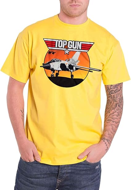 Amazon.com: Top Gun Officially Licensed Merchandise Sunset Fighter T ...