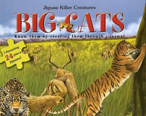 Jigsaw Killer Creatures Big Cats: Robert Frederick: 9780755454105 ...