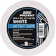 Amazon.com: PRO ART Artist Tape, White, 1/2-inch x 60-Yard Roll