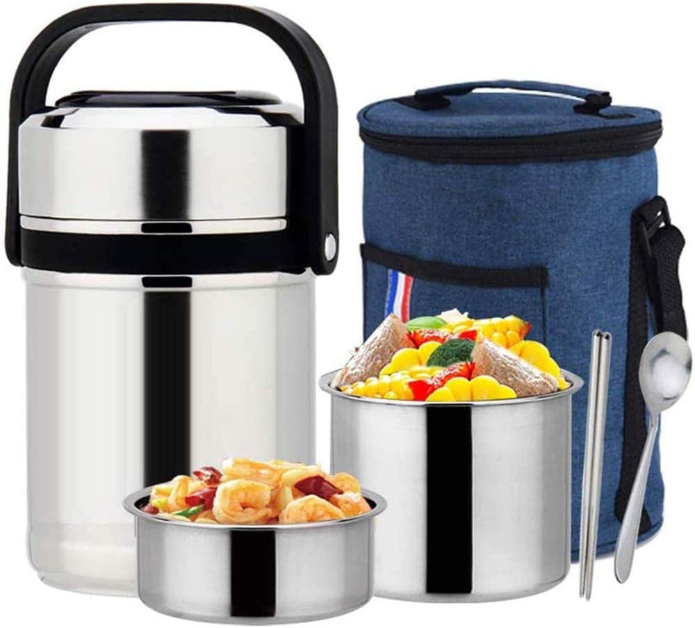 Multi Purpose Food Flask,Stainless Steel Flask,for Kids and Adults,3 ...