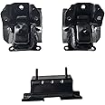 Amazon.com: Engine Motor Transmission Mount Kit 3Pcs Compatible with ...