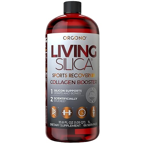 Orgono Living Silica Sports Recovery | Vegan Collagen Booster | Silica ...