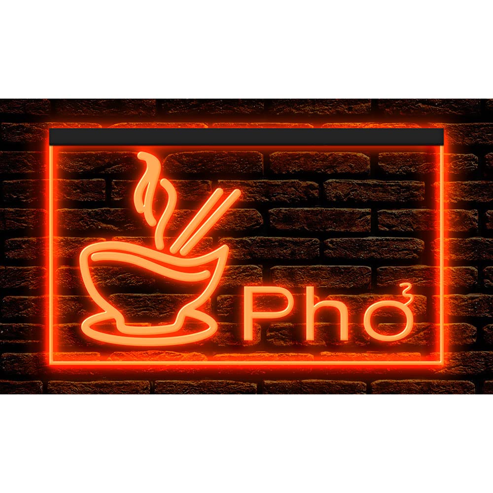 110125 Pho Vietnamese Vietnam Noodles Cafe Restaurant Open Display LED ...
