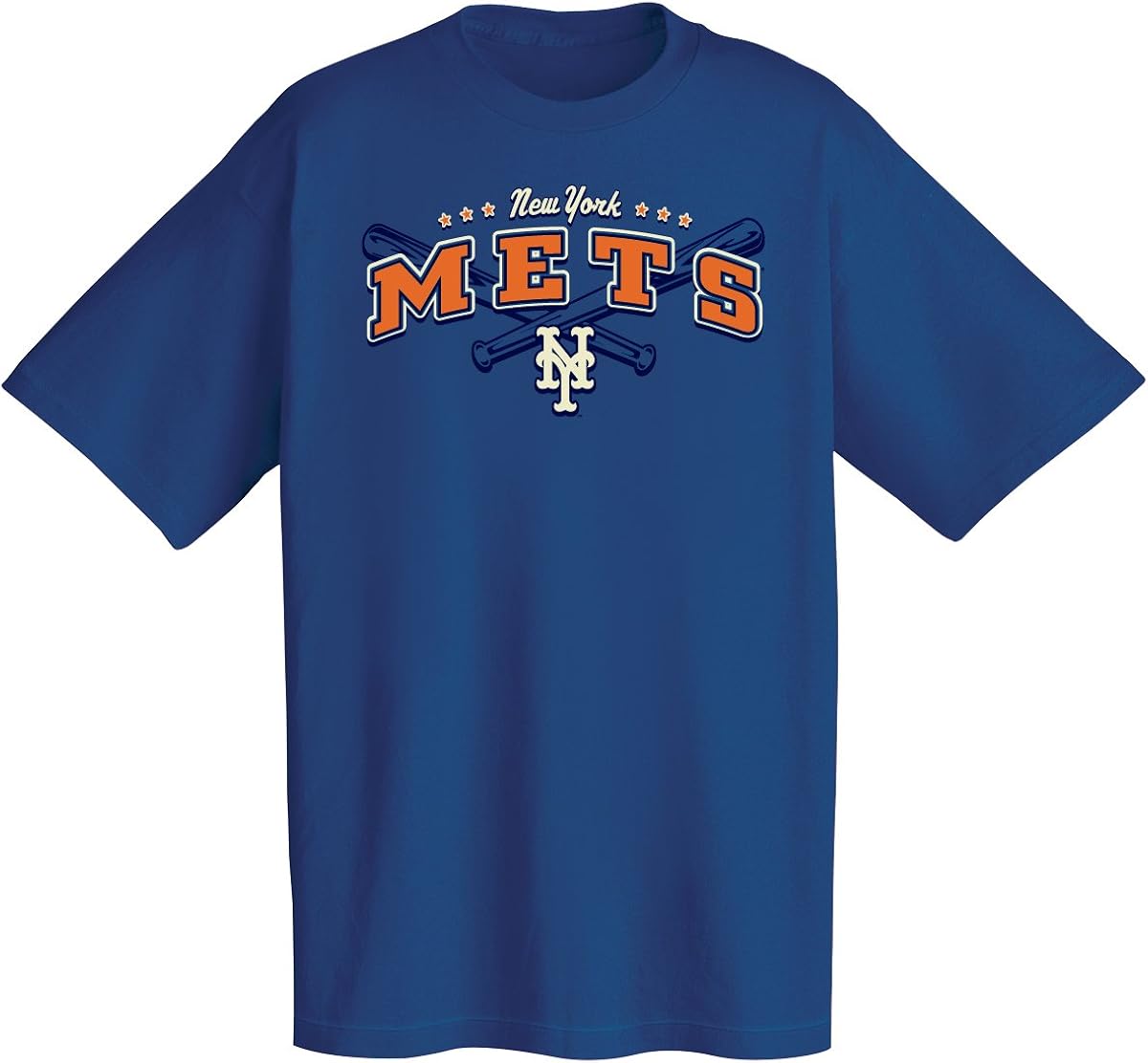 Amazon.com: New York Mets Banner Pride Short Sleeve T-Shirt: Clothing
