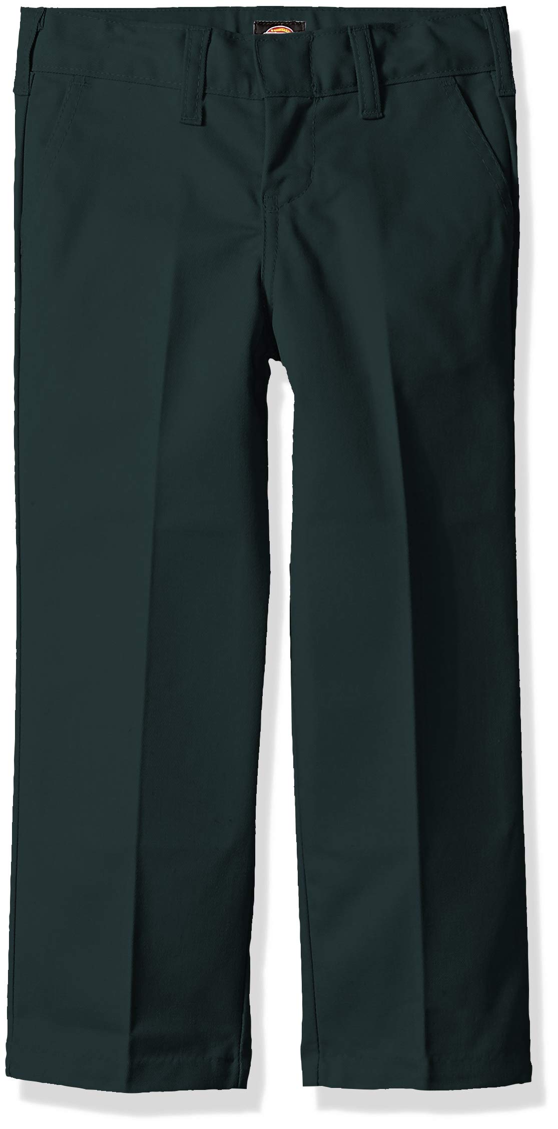 Dickies Sz 20 Husky Boy's Flat Front Pants Classic Fit Black Straight ...