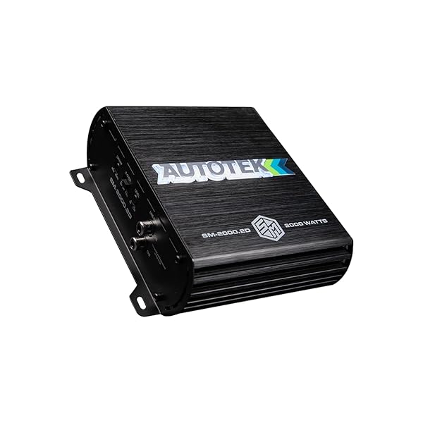 Autotek Street Machine SM-2000.2D 2000 Watt Two Channel Car Audio ...