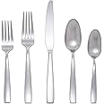 Amazon.com | Oneida Everdine 45 Piece Everyday Flatware, Service for 8, 18/0 Stainless Steel ...