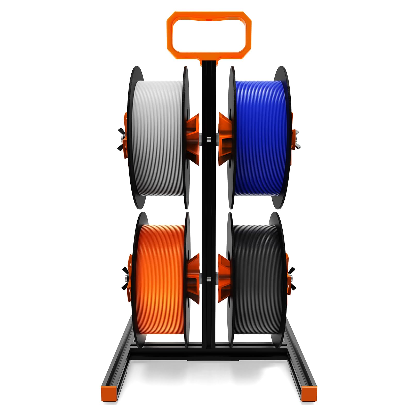 YOOPAI Filament Holder with Orange Handle Fits All Spools of Any Size ...