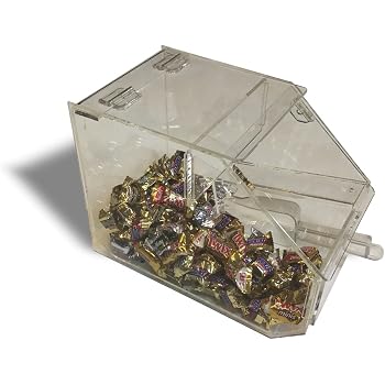 Amazon.com: FixtureDisplays Plaxiglass Candy Bin Acrylic Candy ...