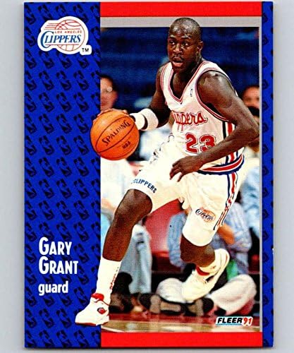 Amazon.com: Basketball NBA 1991-92 Fleer #89 Gary Grant #89 NM Clippers ...