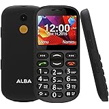 Sim Free Alba Mobile Phone - Black.: Amazon.co.uk: Electronics