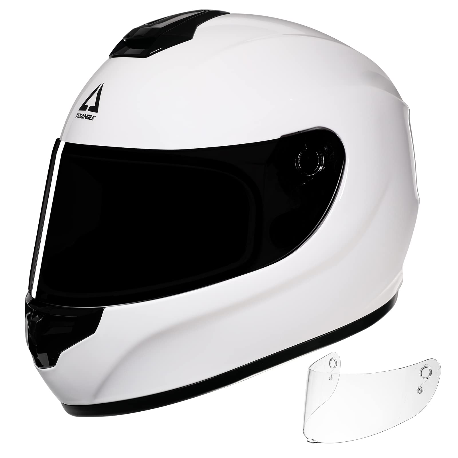 TRIANGLE Motorcycle Helmets Full Face Helmet for Adult Men Women with ...