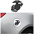 Amazon.com: Dickno US Marine Corps Car Emblem, 3D Military Hawk Globe ...