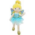Amazon.com: June Garden 16" Enchanted Garden Fairy Doll Fayetta - Plush ...