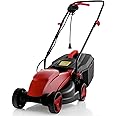 Amazon.com : Goplus Electric Lawn Mower, Versatile Corded Lawn Mower ...