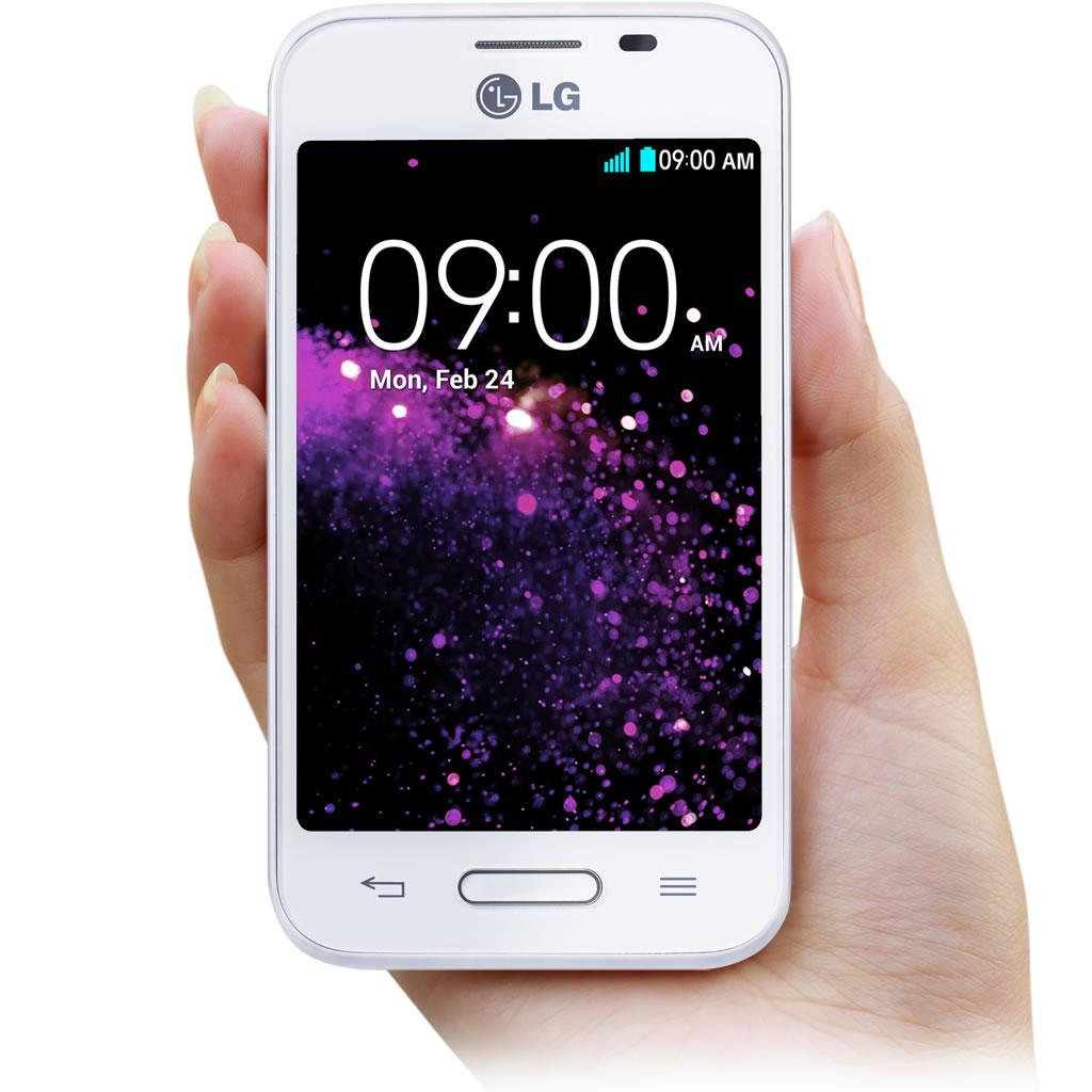 LG L40 Smartphone (8,9 cm Touchscreen, 1,2 GHz Dual-Core-Prozessor, 3 Megapixel Kamera, Android ...
