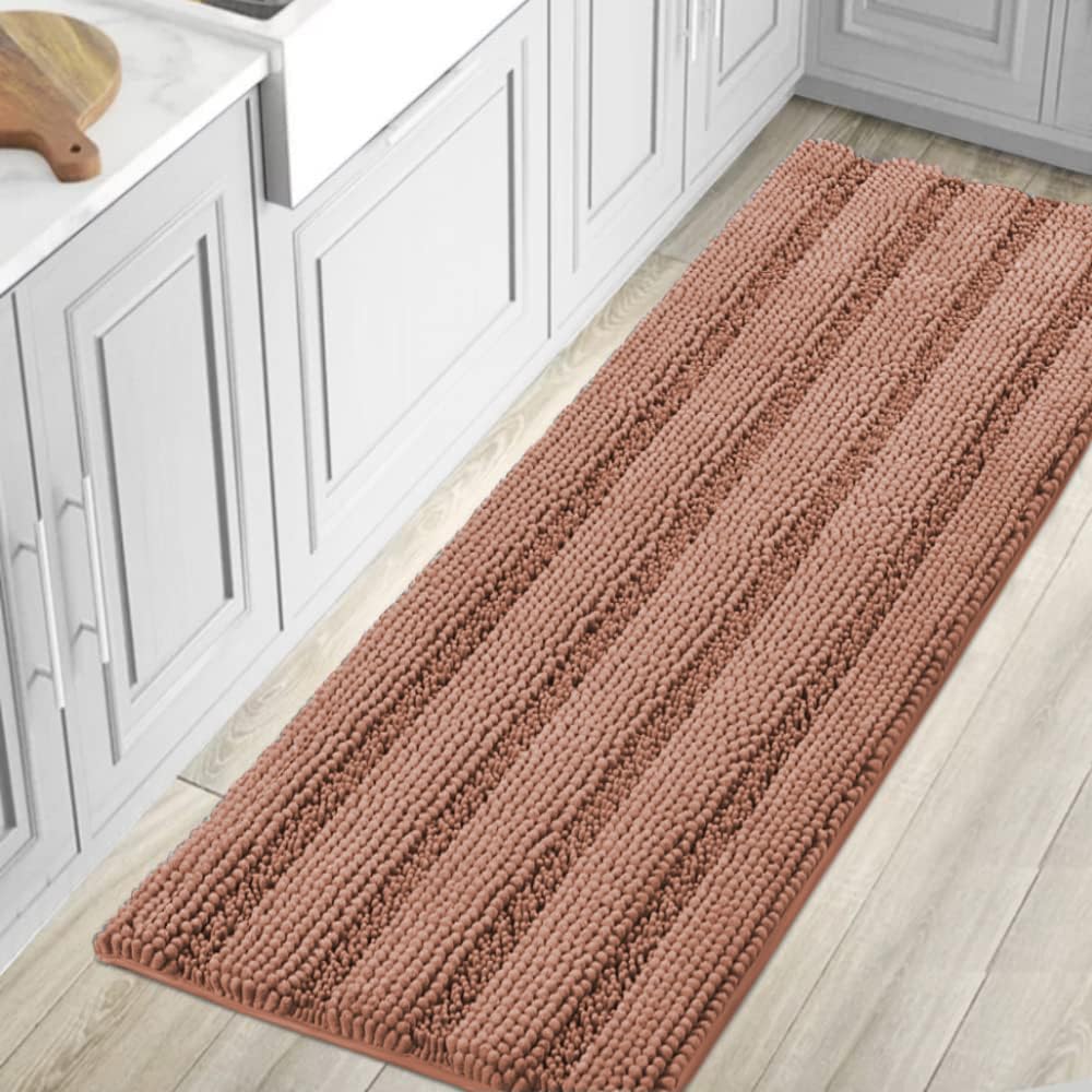 H.VERSAILTEX Bathroom Rugs Bath Mat Runner Rug Non Slip Kitchen Rug ...