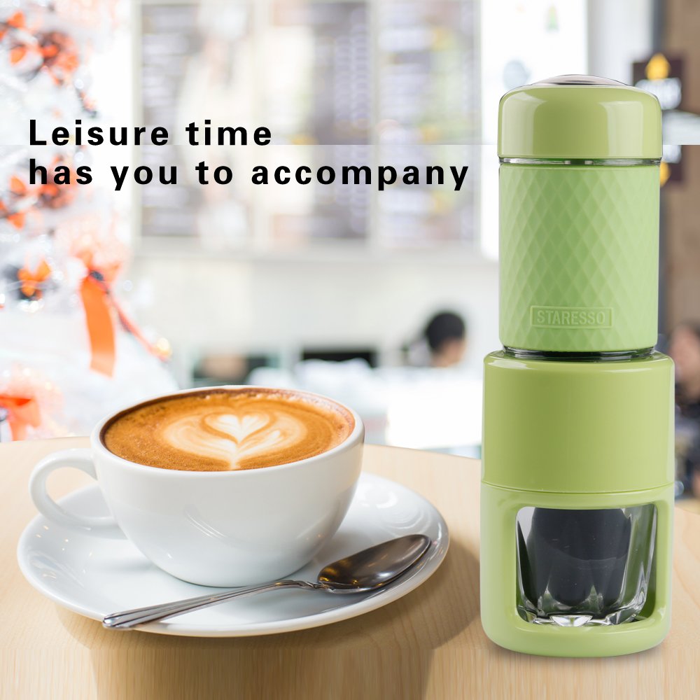 Staresso Manual Coffee Maker Machines with Espresso Cappuccino Quick ...