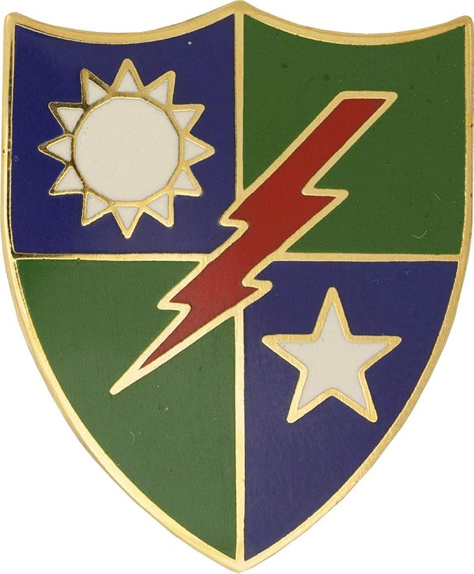 Amazon.com: 75th Infantry Unit Crest (No Motto): Clothing