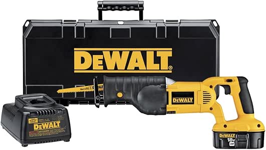 DEWALT DW938K 18 Volt Reciprocating Saw Kit - Power Reciprocating Saws ...