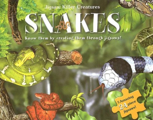 Jigsaw Killer Creatures Snakes: Robert Frederick: 9780755454112: Amazon ...