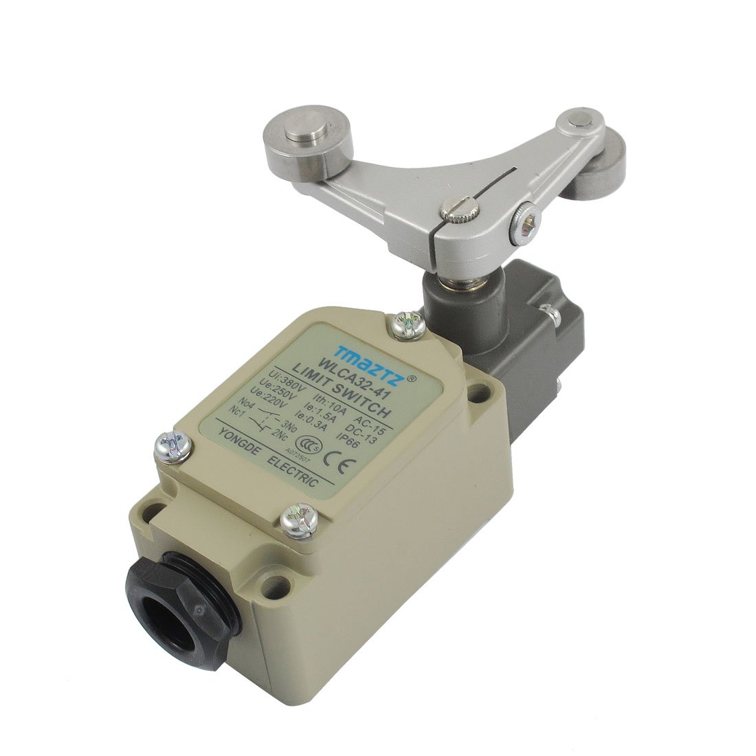 Generic WLCA32-41 Double Rotary Roller Lever Momentary Limit Switch 380V 10A : Amazon.in ...