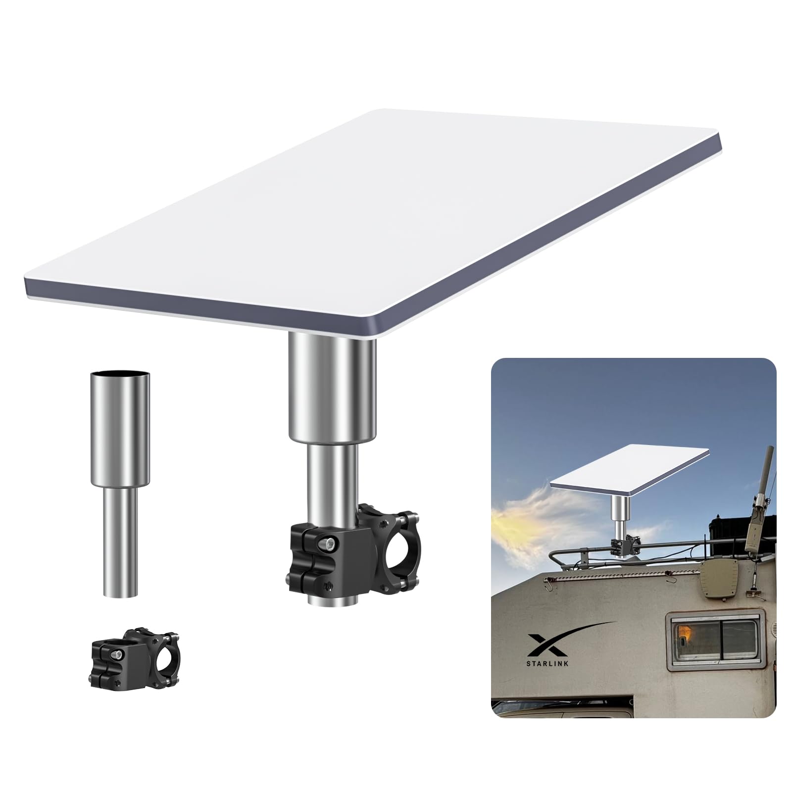 XLTTYWL Starlink Mini RV Mount, Aluminum Alloy Mini Starlink RV ...