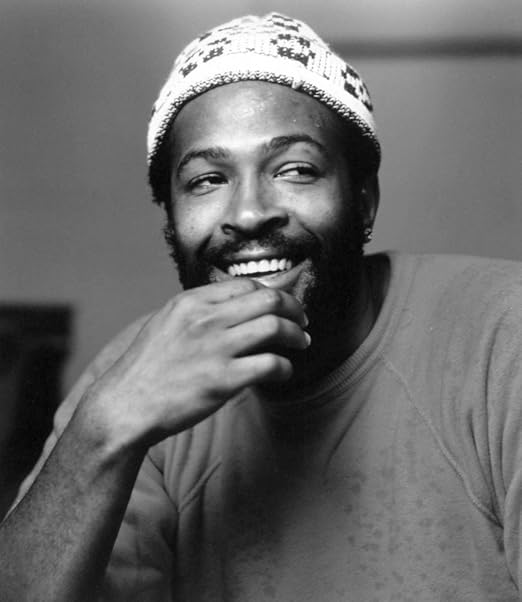 Amazon.com: Posterazzi Marvin Gaye Smiling Wearing a hat Photo Print (8 ...