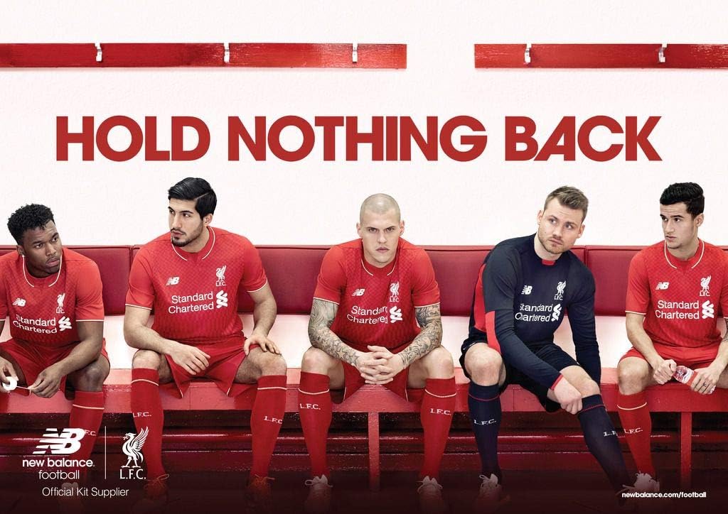 LIVERPOOL FC – Kit Launch Promo Poster 15/16 - Imported Football Wall ...