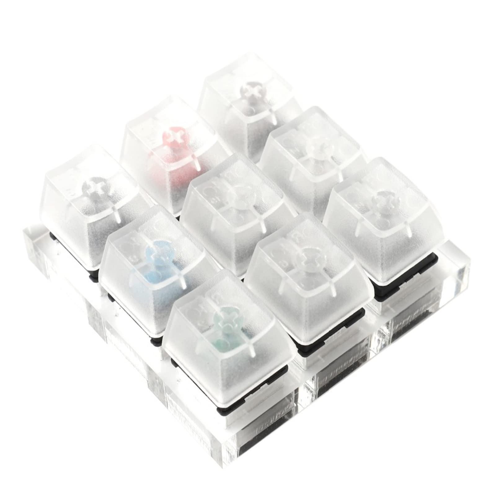 Mua 2023 Acrylic 9-Key Switch Tester Mechanical Keyboard Sampler Keycap ...