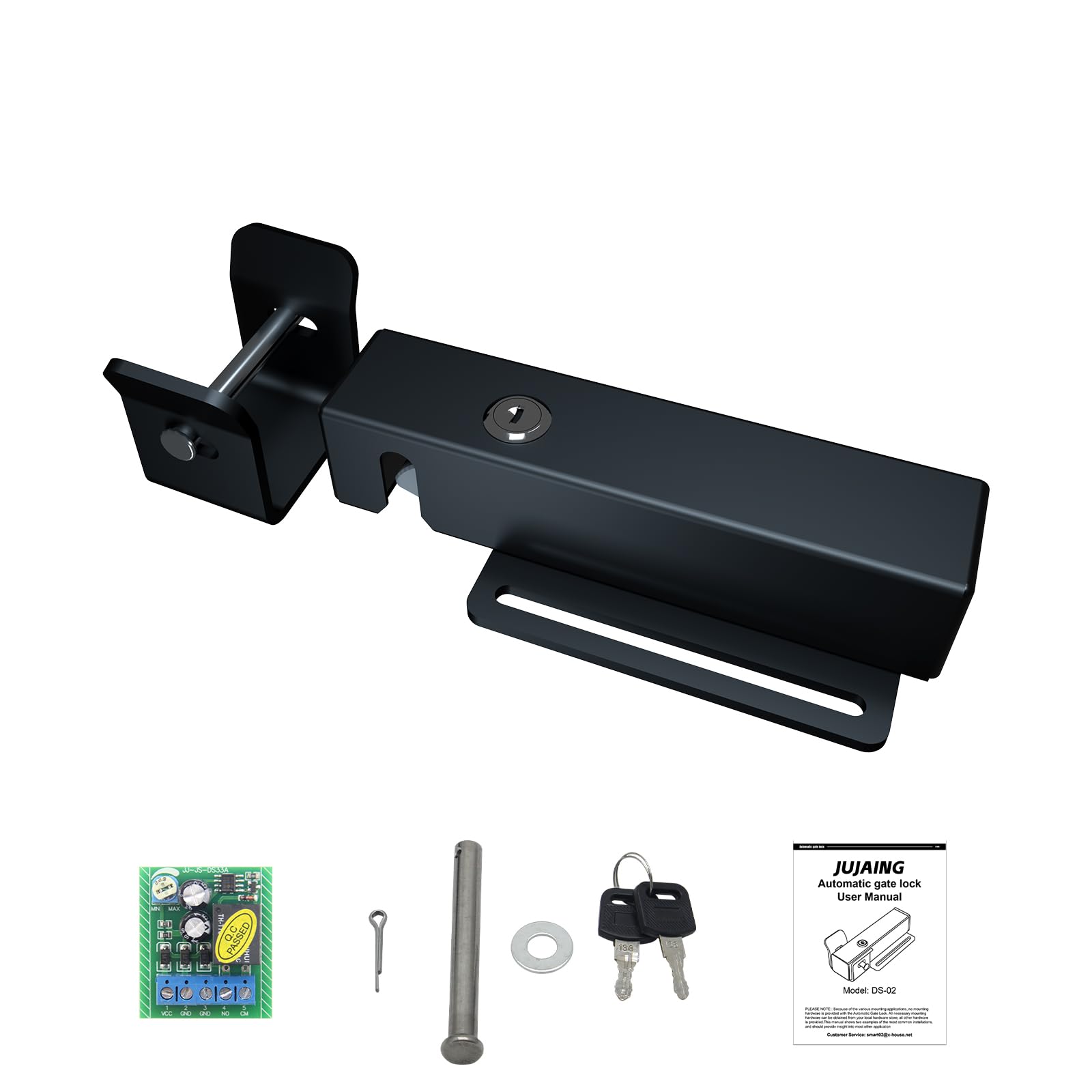 Mua JUJAING DS-02 Universal Automatic Electric Gate Lock for 12-24V AC ...