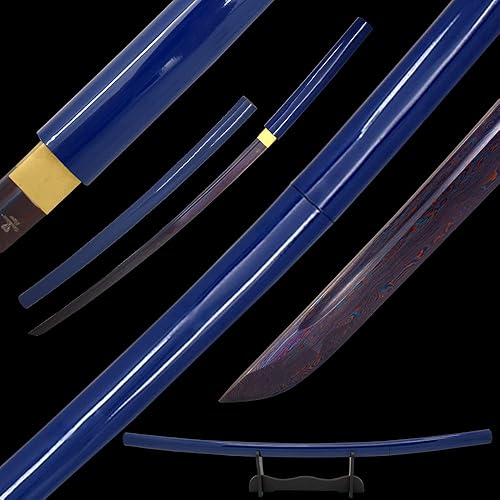 Handmade Japanese Shirasaya Samurai Katana Sharp Sword High Carbon ...