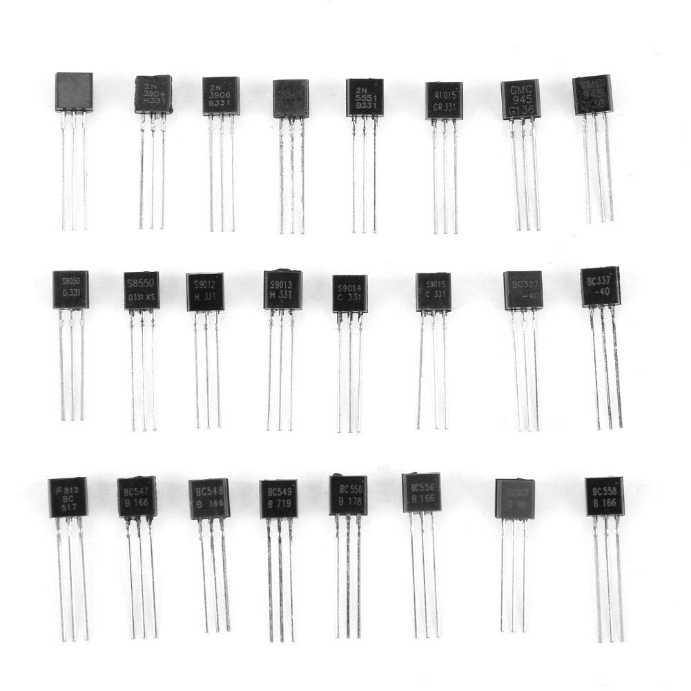 Prodotti per semiconduttori 840 pezzi NPN PNP TO-92 2N2222A-BC558 morsetti di rete Transistor ...