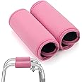 Amazon.com: Coldairsoap Pink Walker Hand Grips Cover, 2 Pcs Walker ...