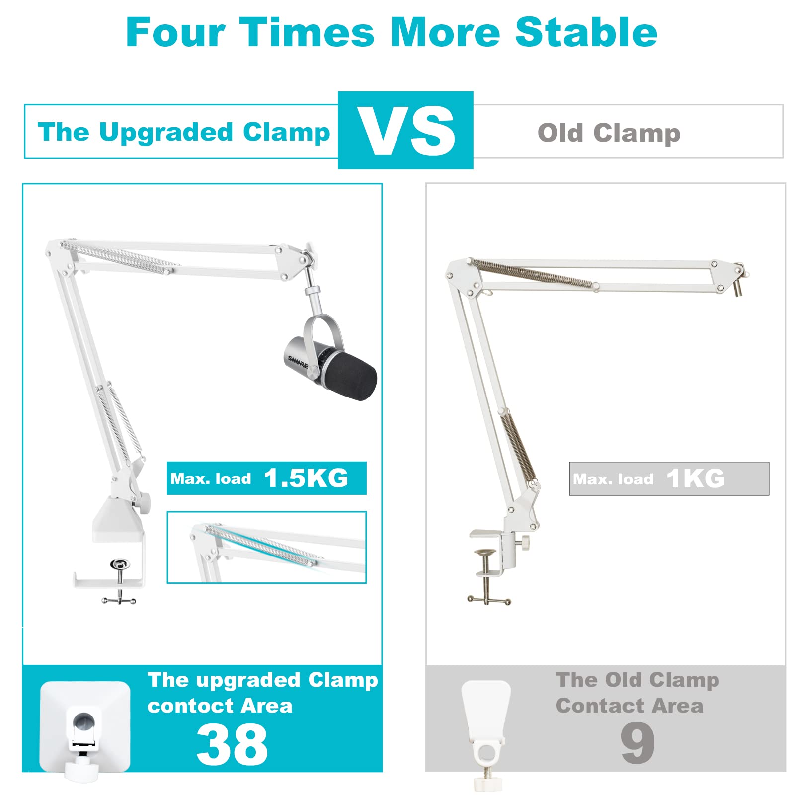 Mua Boom Arm for Shure Mic, Upgraded Heavy Duty Shure Sm7b Microphone ...