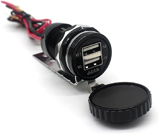 Amazon.com: Bestpriceam Dual USB Car Cigarette Lighter Socket 12v Charger Power Adapter Outlet ...