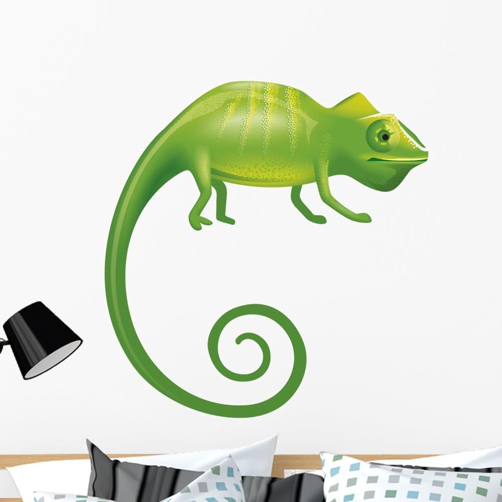 Amazon.com: Wallmonkeys Chameleon Wall Decal Peel and Stick Graphic (36 ...